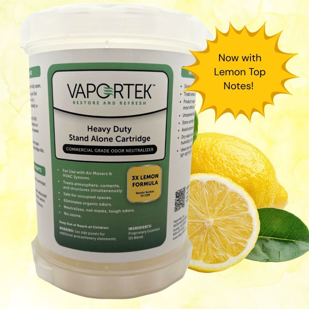 Heavy Duty Stand Alone Cartridge Now Available in 3X Lemon Formula ...